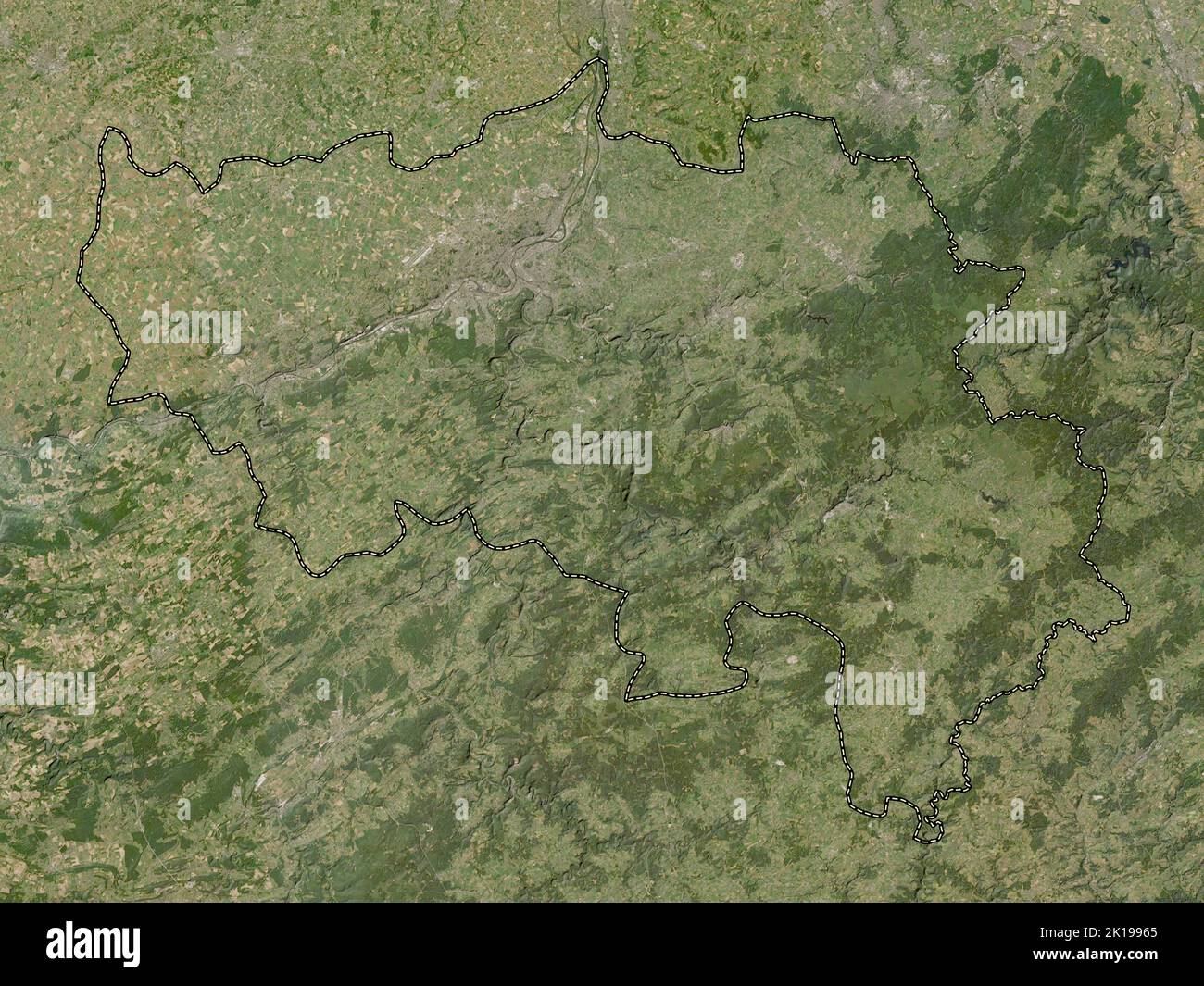 Province liege map europe Banque de photographies et d’images à haute ...
