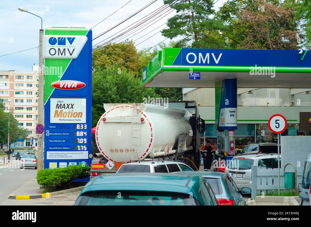Omv gas station Banque de photographies et d’images à haute résolution ...