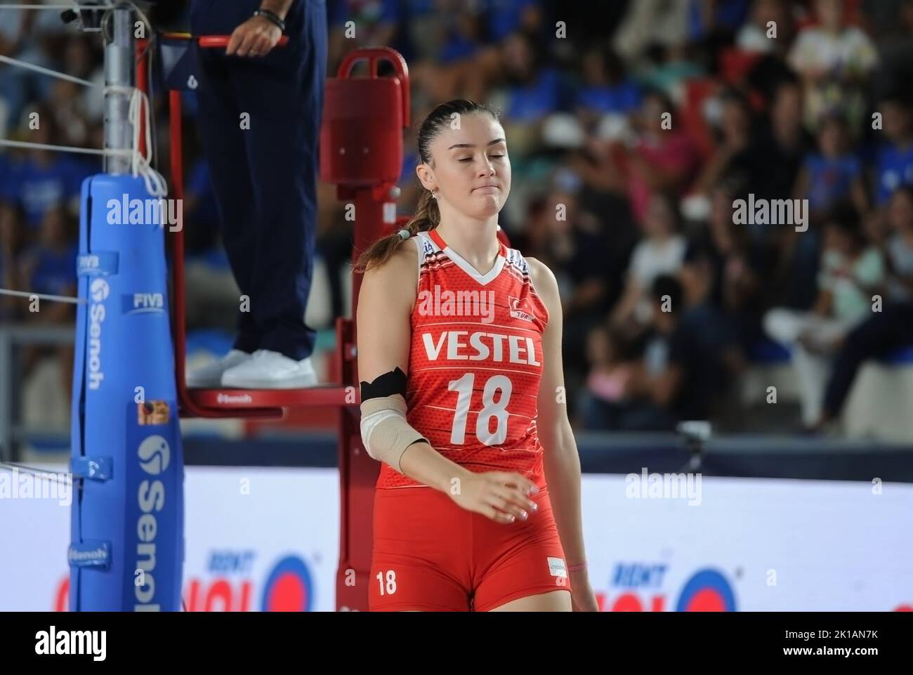 Naples, Italie. 16th septembre 2022. Zehra Gunes, le talentueux joueur ...