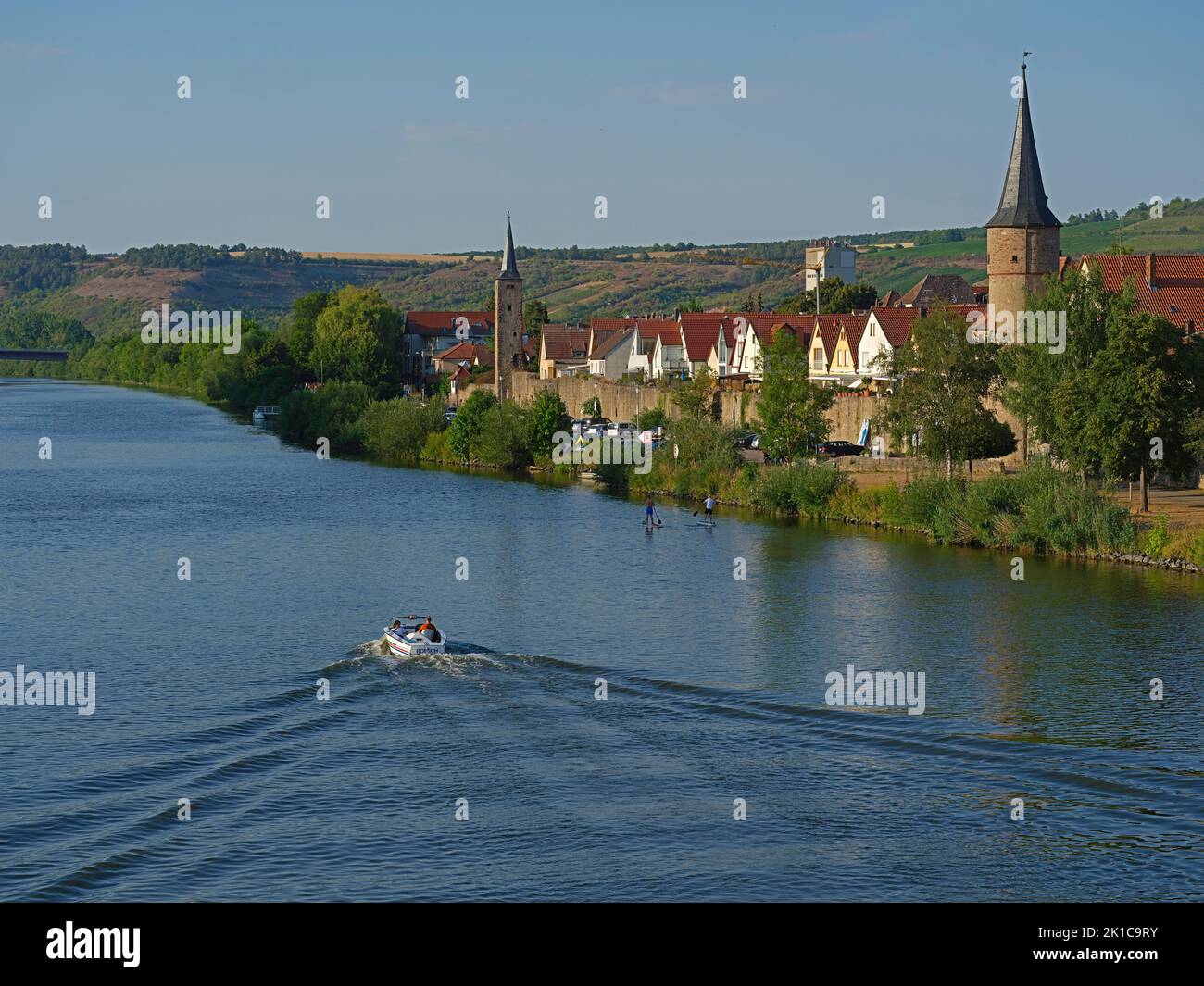 Centre historique de karlstadt Banque de photographies et d’images à ...
