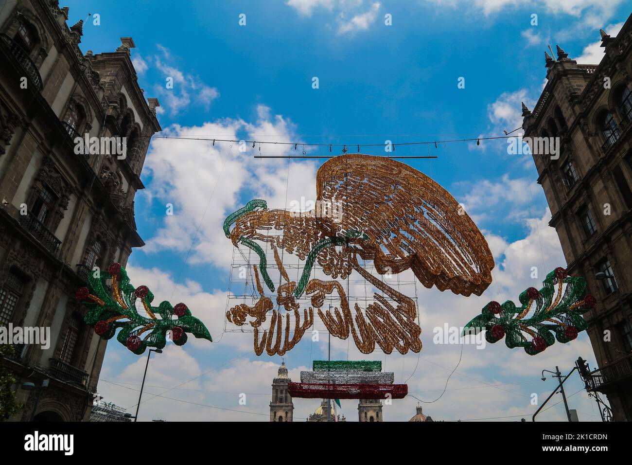 13 septembre 2022, Mexico, Mexique : les rues principales du centre ...