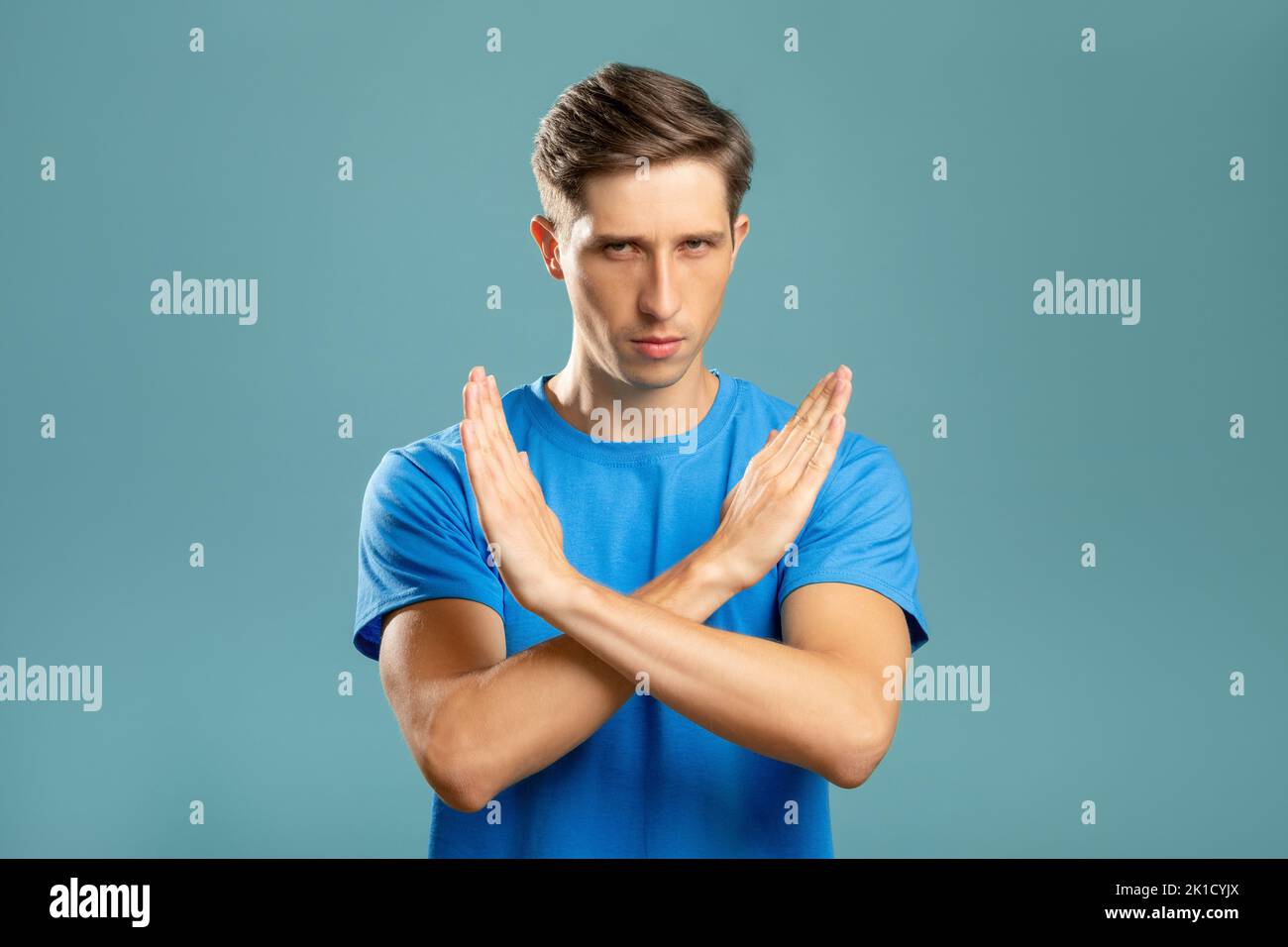 Geste de refus Banque de photographies et d’images à haute résolution ...