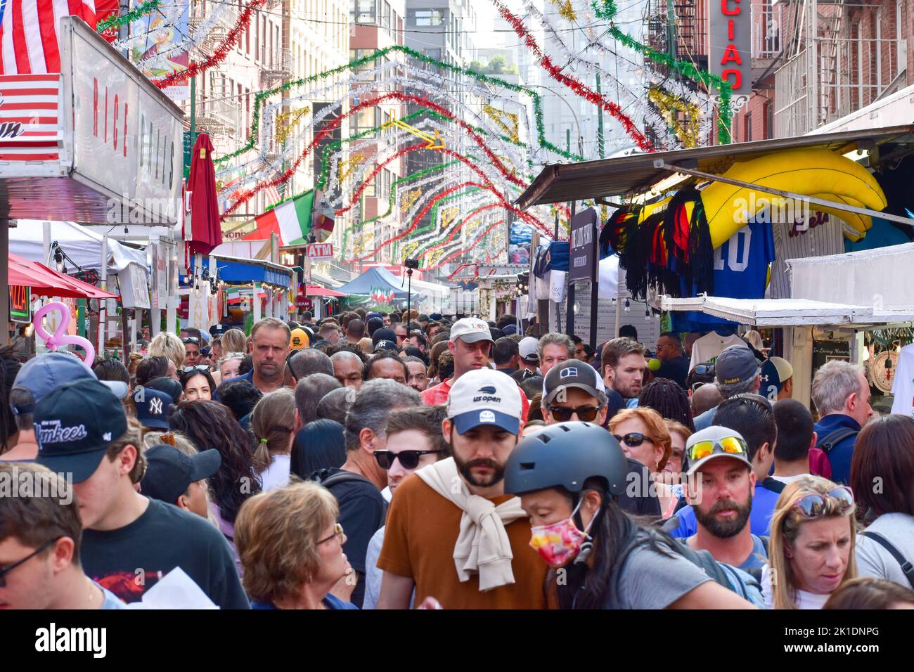 La fête de San Gennaro est revenue à New York. Crédit : Ryan Rahman ...