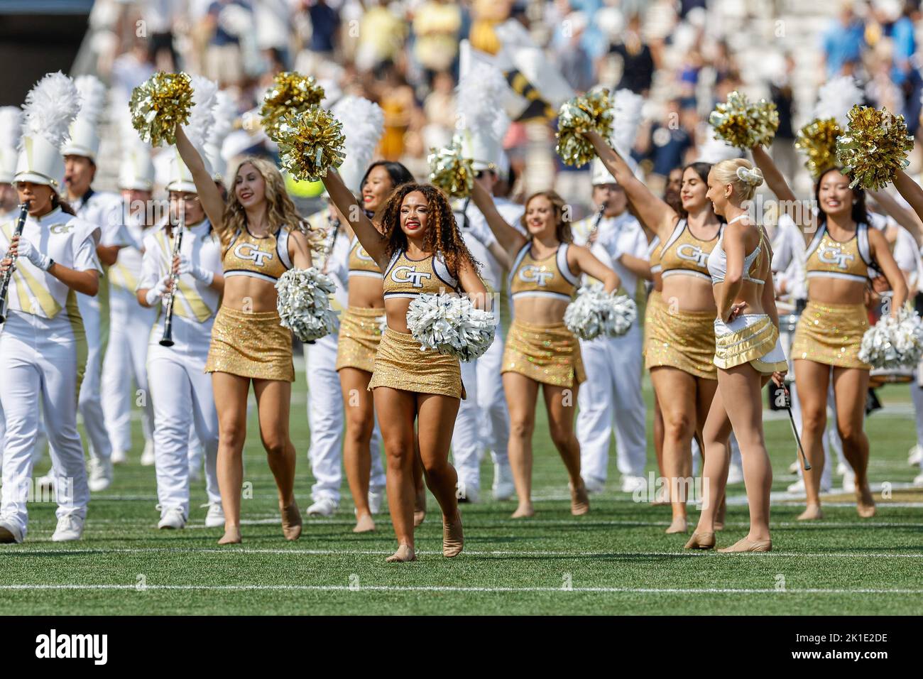 Atlanta, Géorgie. 17th septembre 2022. Le groupe Georgia Tech's Yellow ...