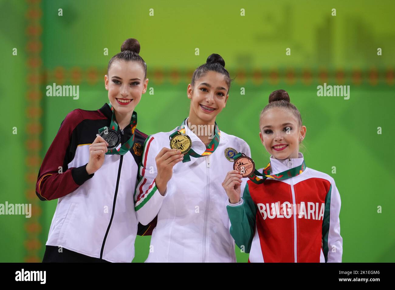 Sofia, Sofia, Bulgarie, 17 septembre 2022, Podium All Round - Médaille ...