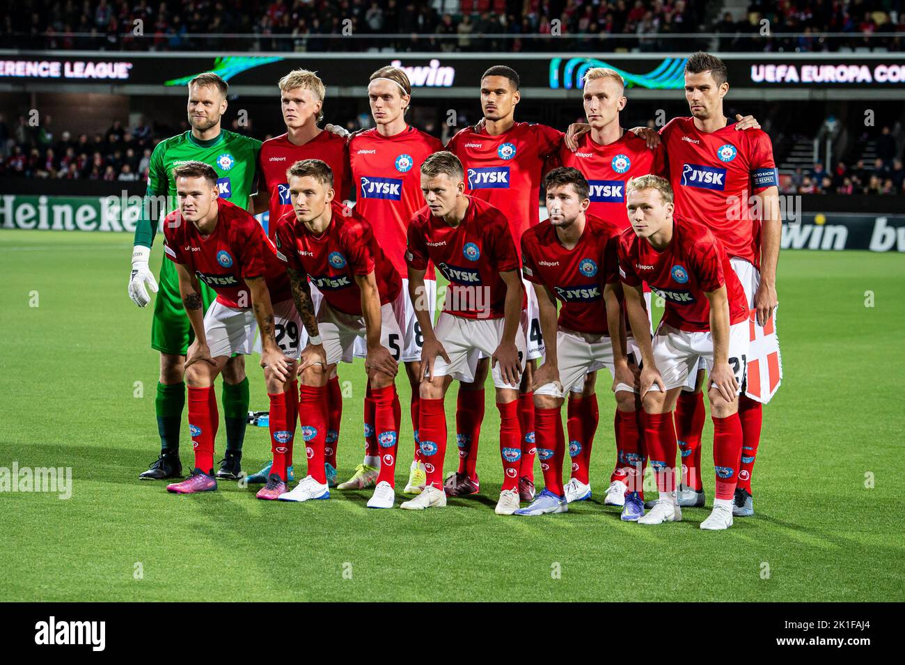 Silkeborg, Danemark. 15th, septembre 2022. Le départ-11 de Silkeborg IF ...