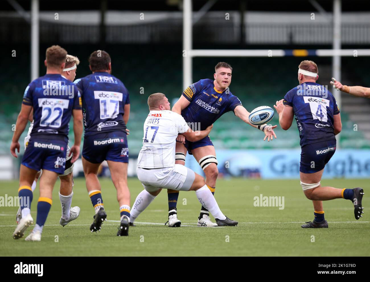 Fergus lee warner des guerriers de worcester Banque de photographies et ...