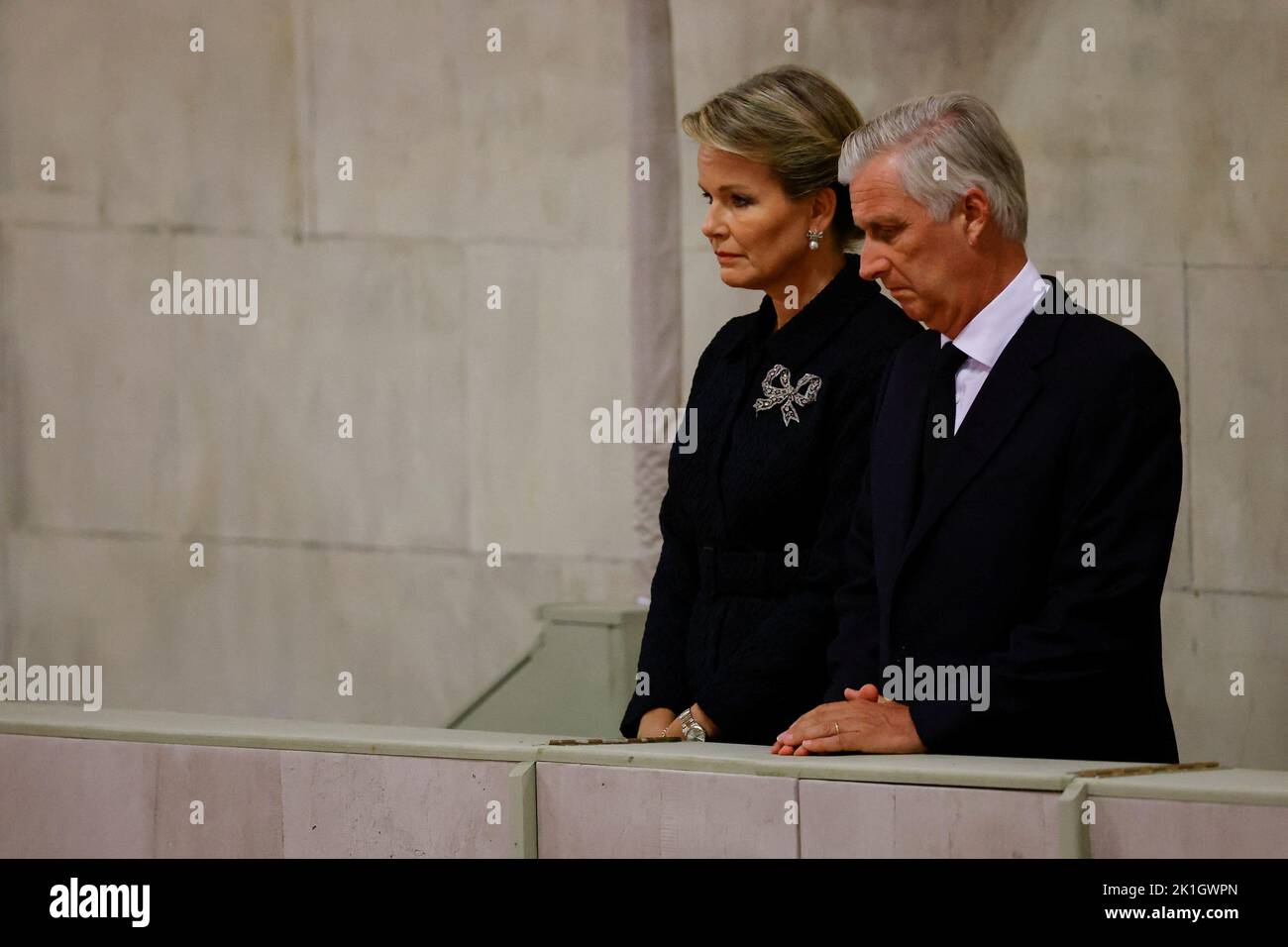Le roi philippe reine mathilde belgique à londres Banque de ...