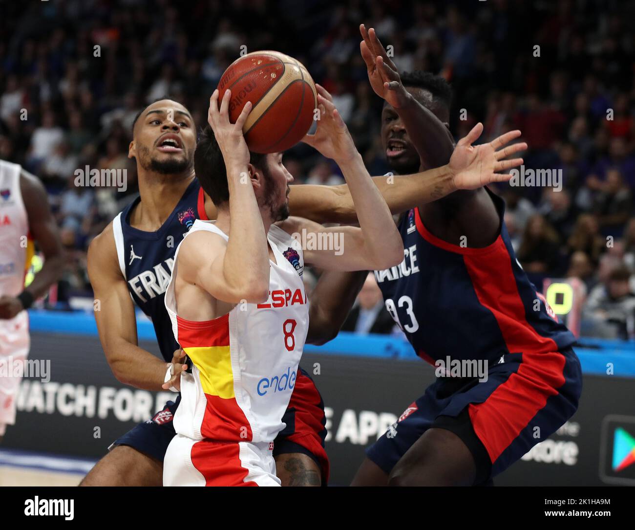 Dario Brizuela 8 d'Espagne, Elie Okobo 0 de France, Moustapha automne 93 de France Espagne ...