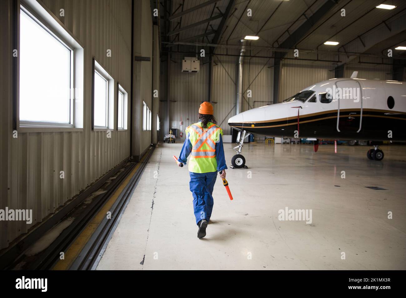 Aircraft marshalling Banque de photographies et d’images à haute ...