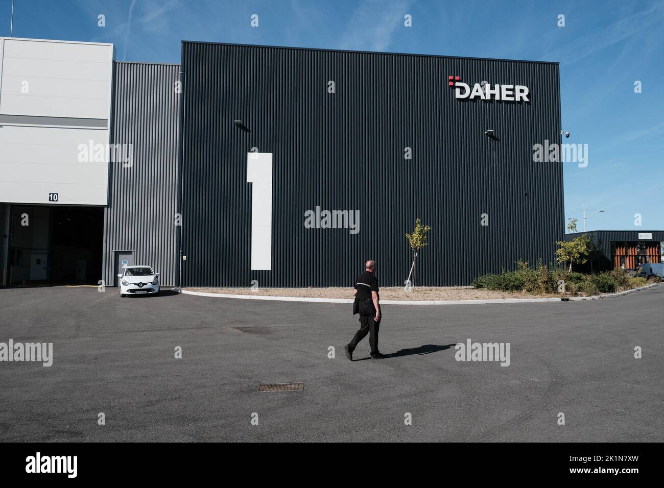 Logo daher Banque de photographies et d’images à haute résolution - Alamy