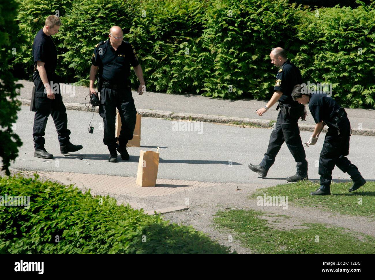 La police est coupable Banque de photographies et d’images à haute ...