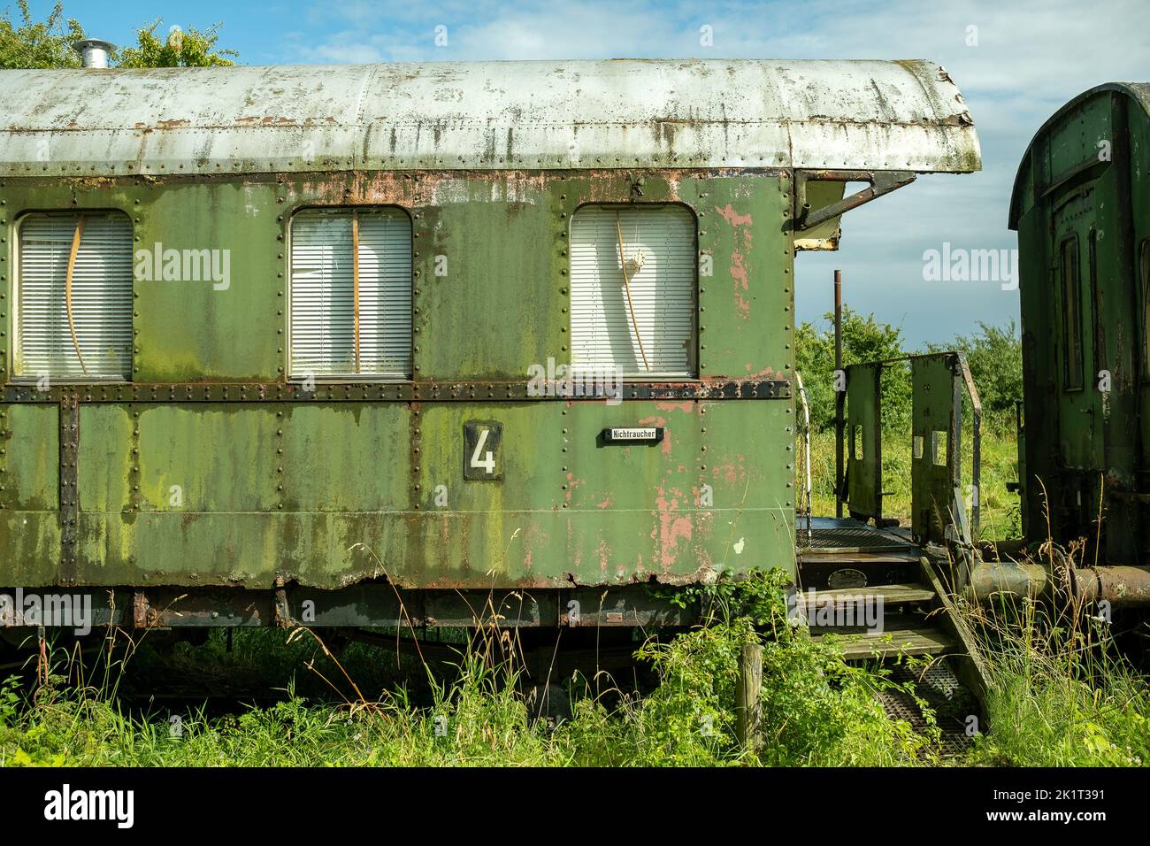 Ancien train de marchandises Banque de photographies et d’images à haute résolution - Alamy