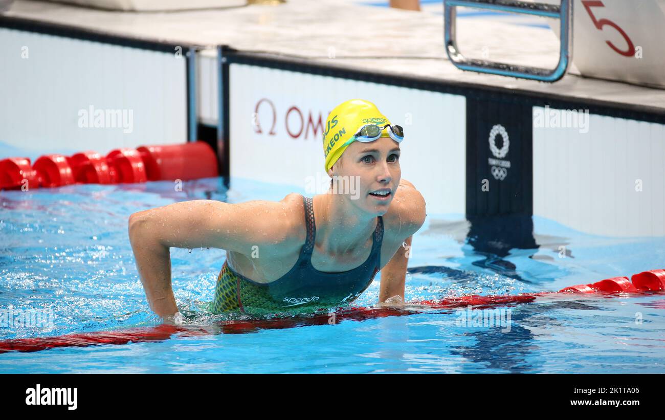 1st AOÛT 2021 - TOKYO, JAPON : Emma McKeon, d'Australie, brise le ...