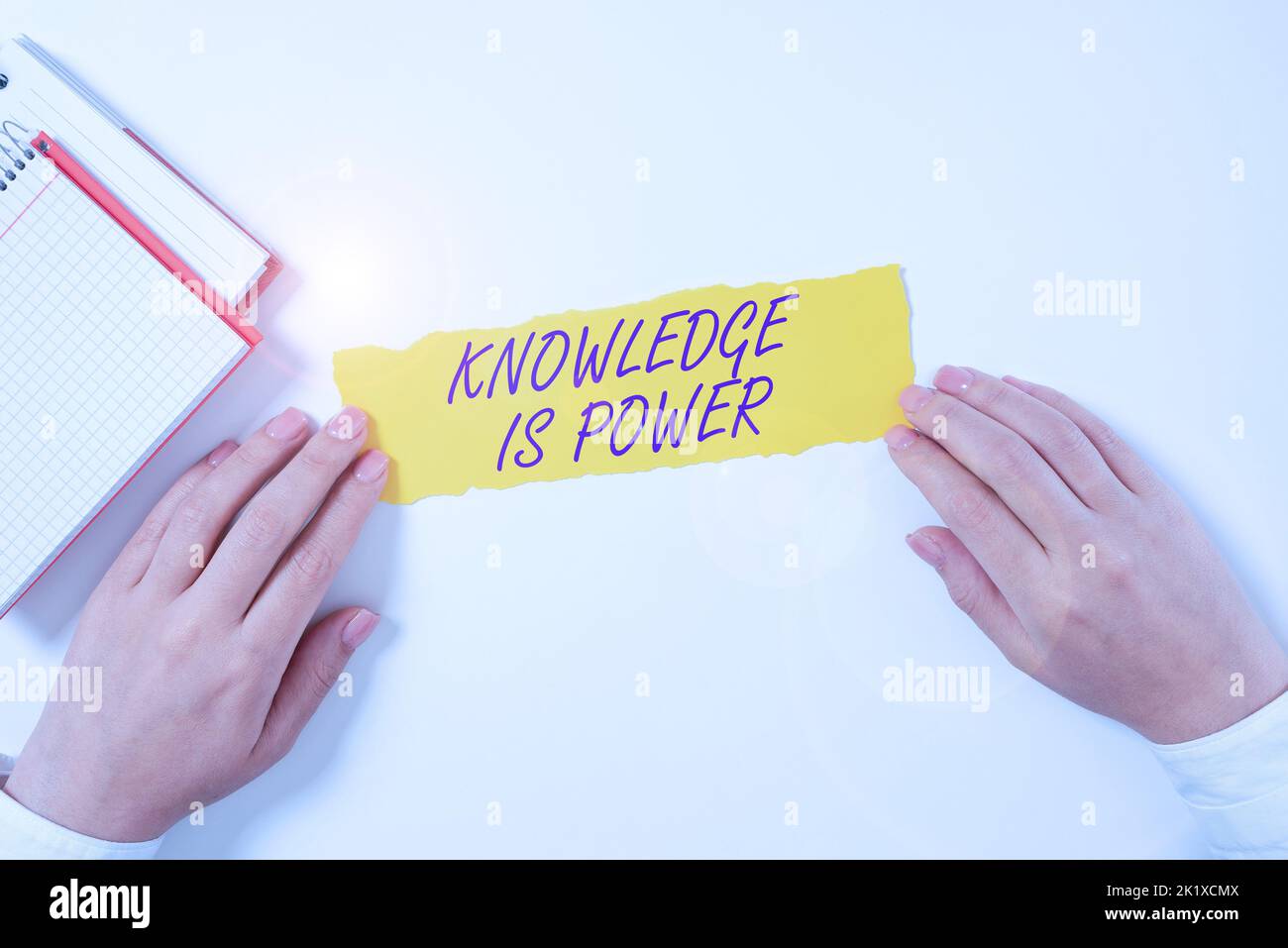 Affichage conceptuel la connaissance est une Powerskills acquise par l ...