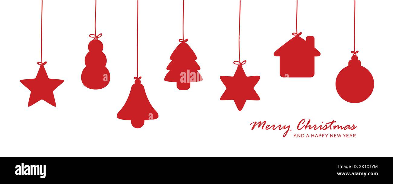 La carte de noel Banque d'images vectorielles - Alamy