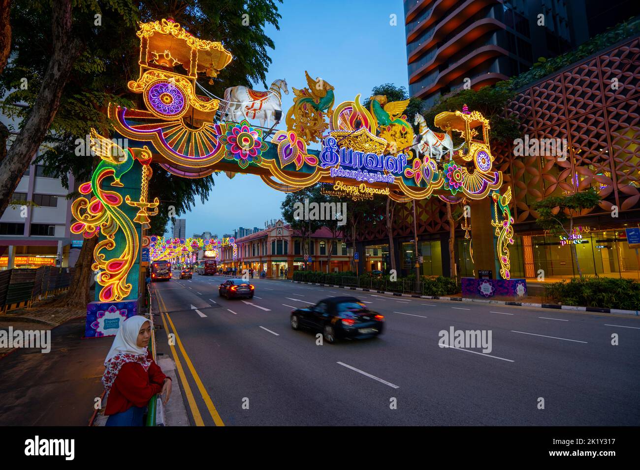 Diwali lights of india Banque de photographies et d’images à haute ...