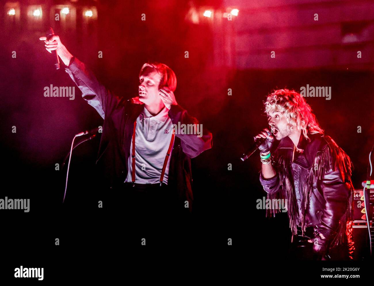 Hambourg, Allemagne. 21st septembre 2022. Felix Kummer du groupe ...