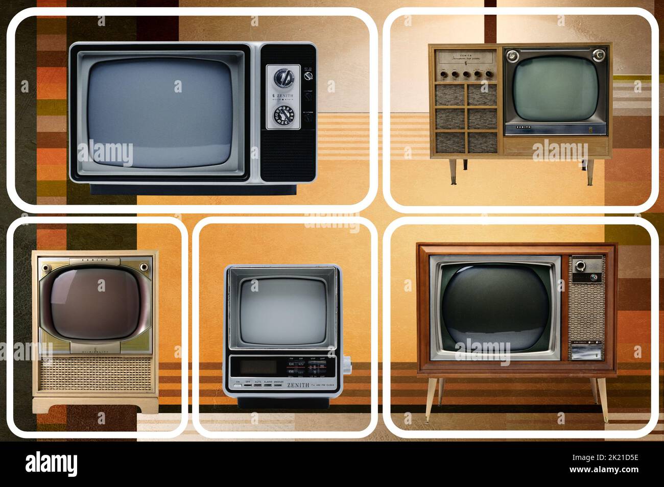 Vintage tv 1950s Banque de photographies et d’images à haute résolution ...