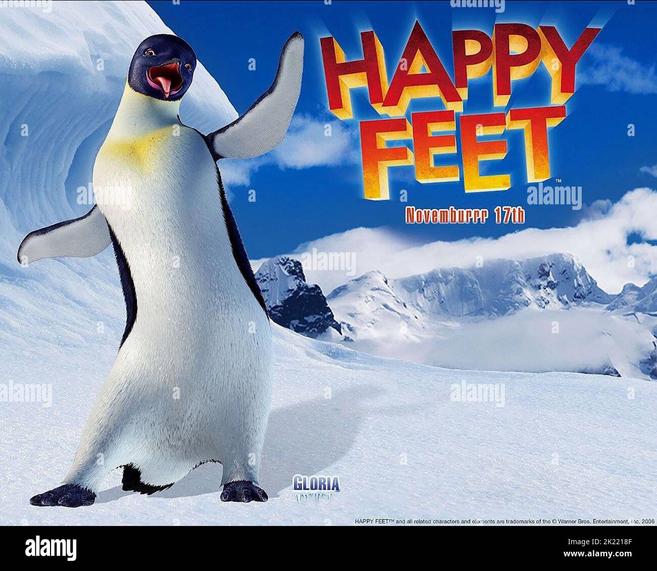 Happy feet poster Banque de photographies et d’images à haute ...