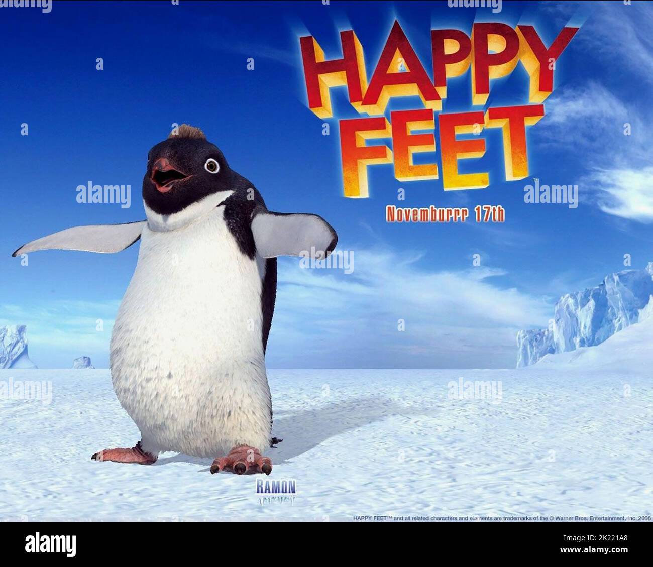 Happy feet poster Banque de photographies et d’images à haute ...