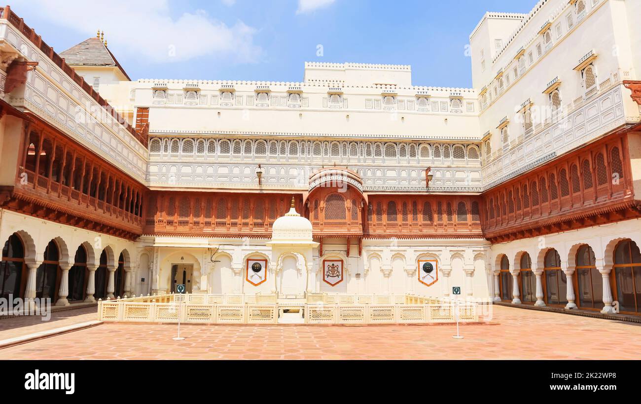 Complexe du fort de junagarh Banque de photographies et d’images à ...