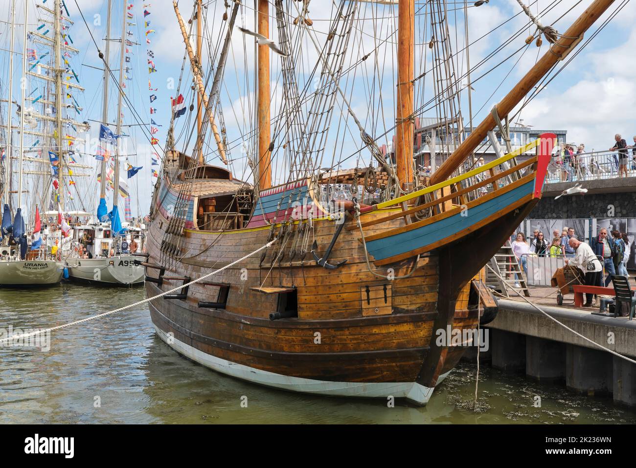 Tall Ships races 2022 Harlingen. Un événement avec de grands navires ...