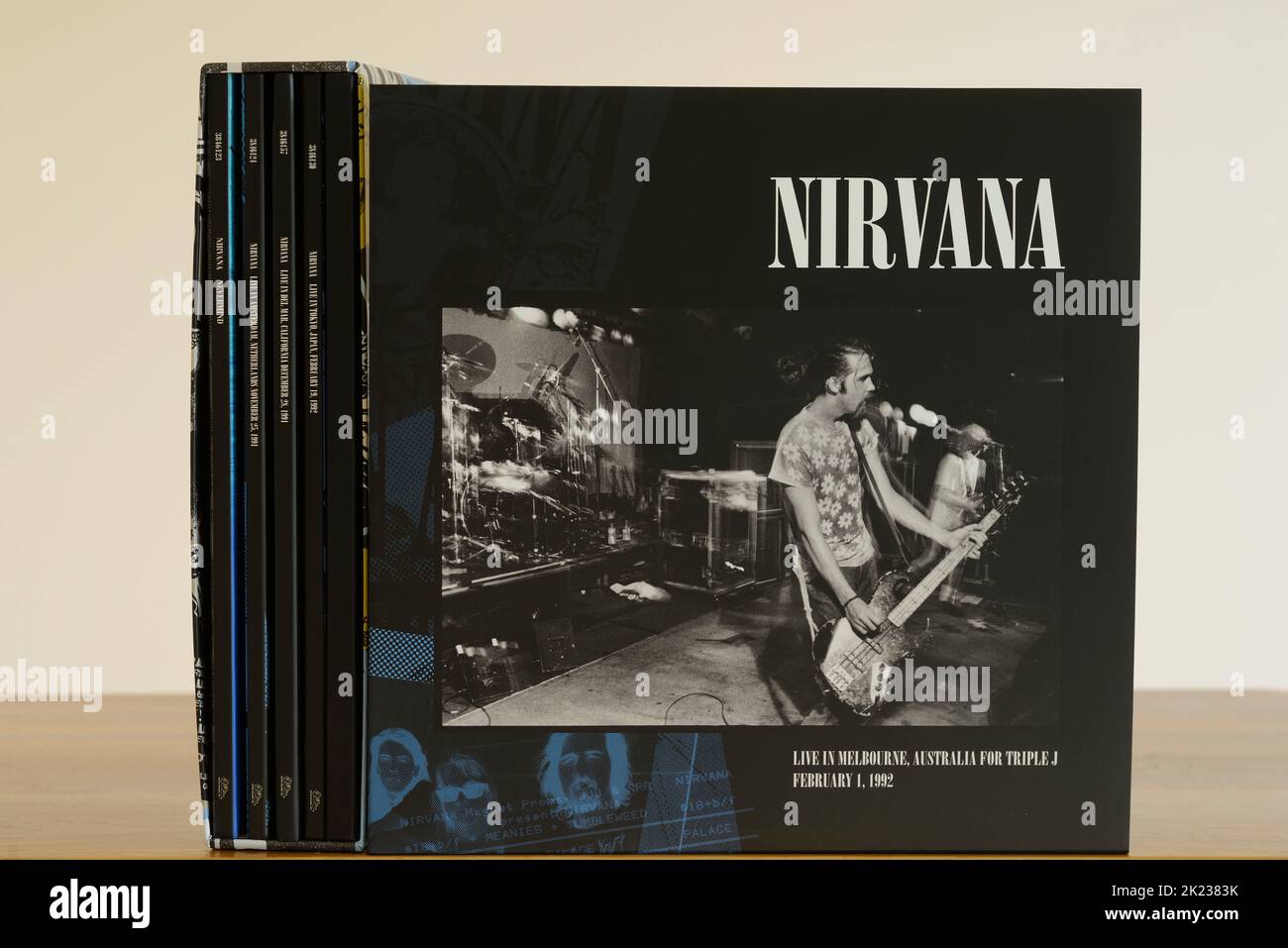 Coffret vinyle nirvana Banque de photographies et d’images à haute ...