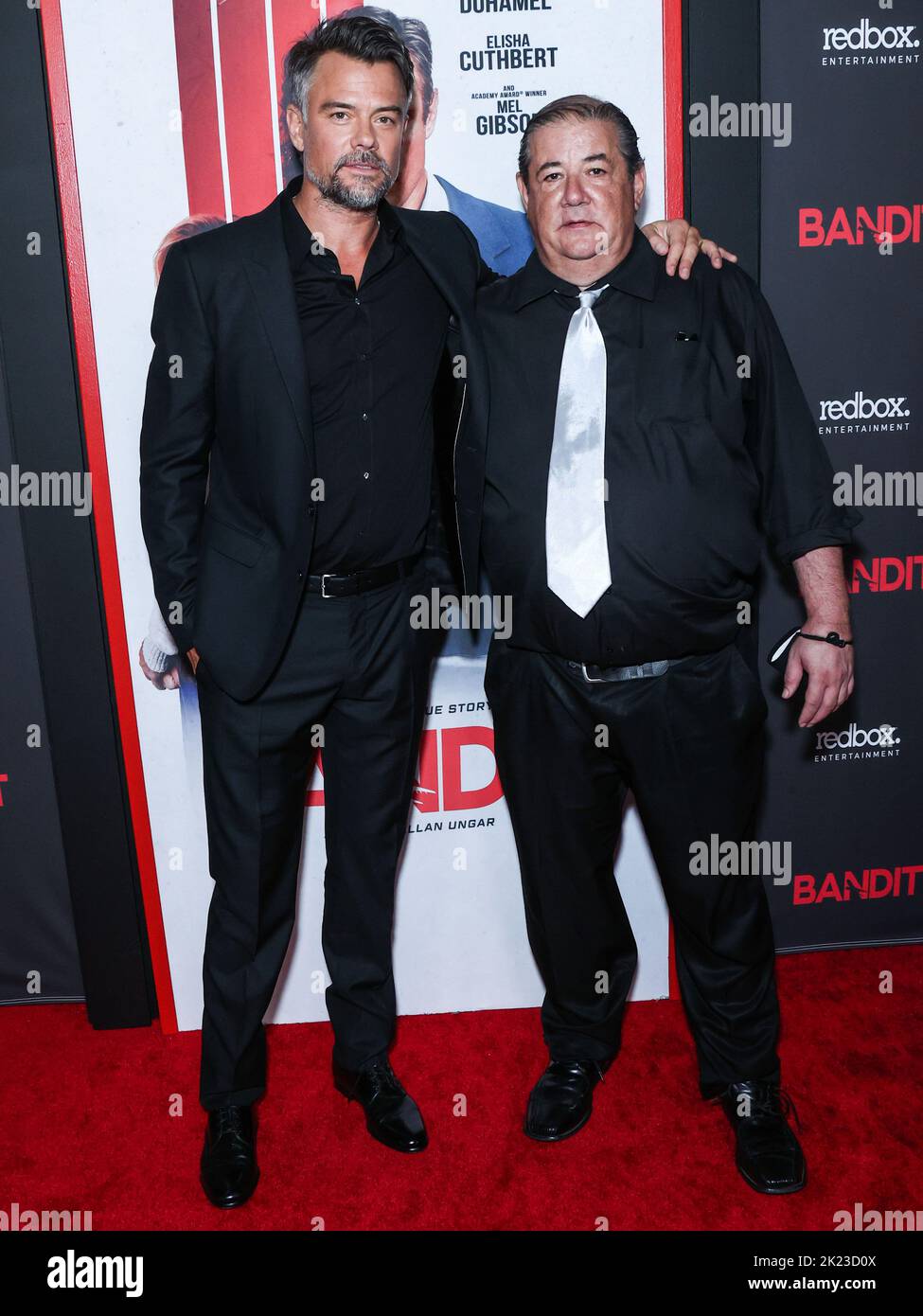 LOS ANGELES, CALIFORNIE, États-Unis - SEPTEMBRE 21 : l'acteur américain Josh Duhamel et Gilbert ...