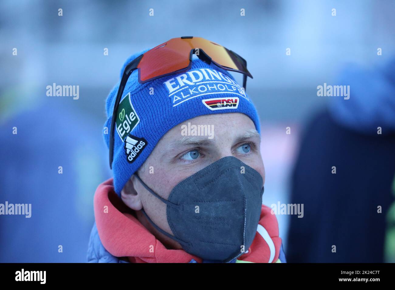 Erik Lesser (Frankenhain /Deutschland) beim IBU Biathlon Weltcup ...