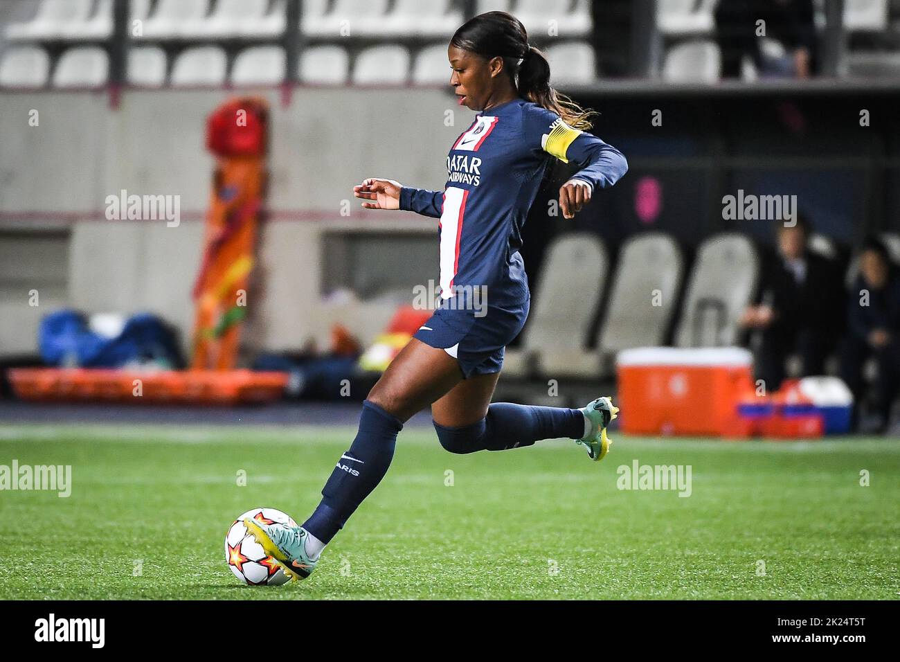 Paris, France - 21 septembre 2022, Grace GEYORO du PSG lors de la Ligue ...