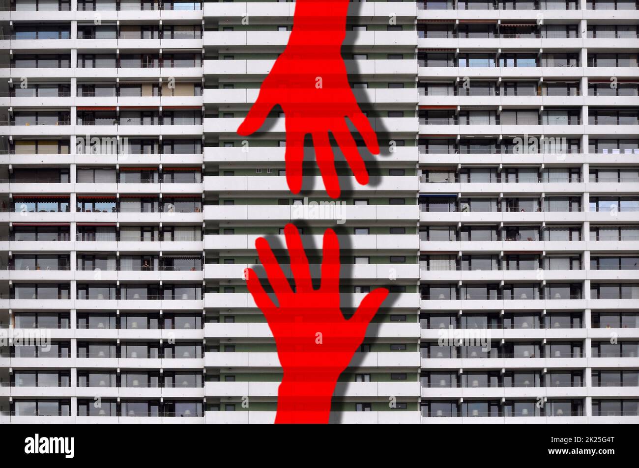 Mains rouges Banque de photographies et d’images à haute résolution - Alamy