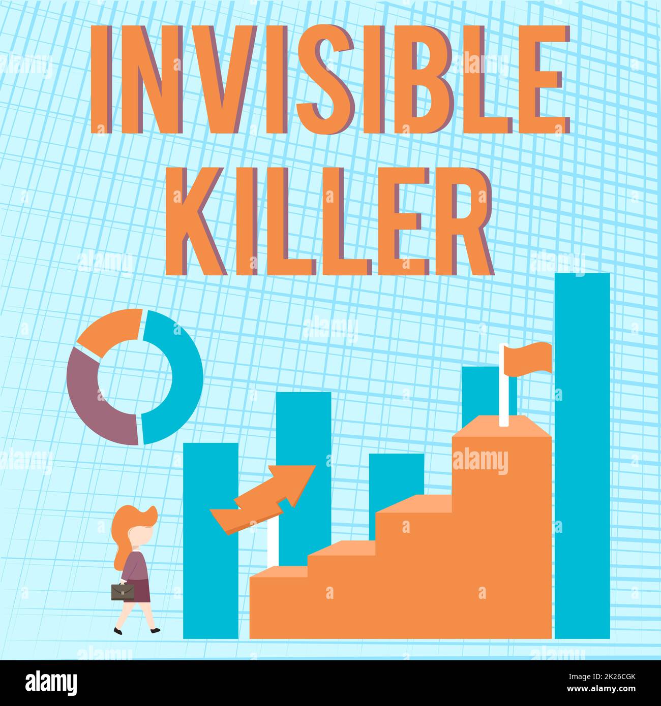 Affiche textuelle montrant invisible Killer. Mot pour la présence dans ...