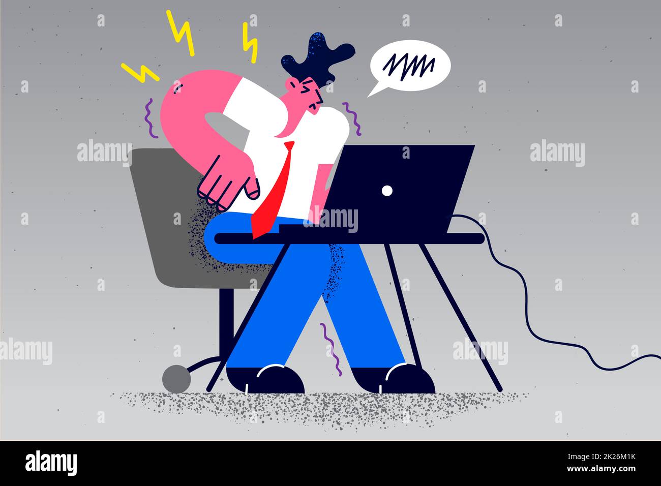 Sedentary work Banque de photographies et d’images à haute résolution ...