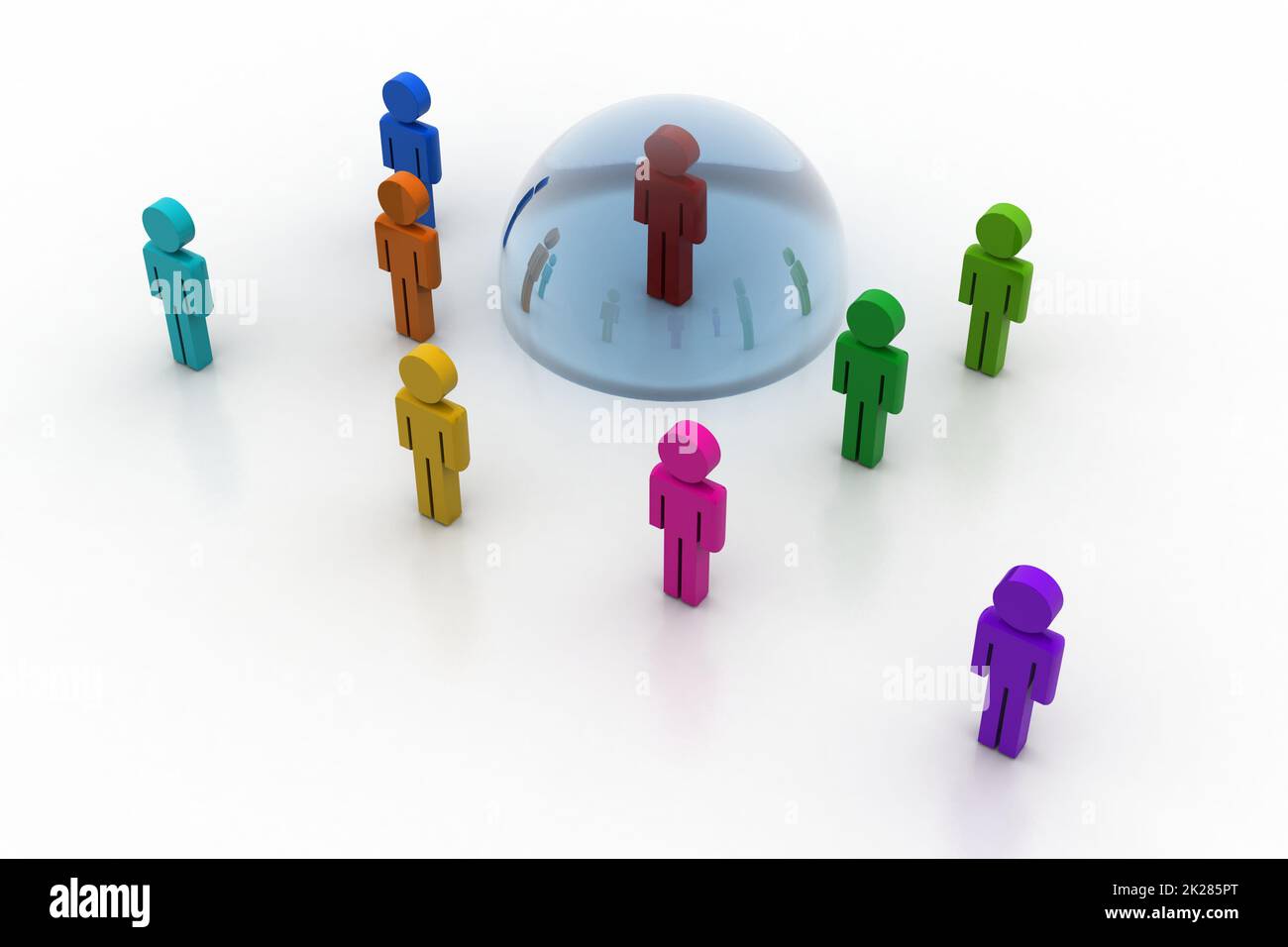 Homme bulle Banque de photographies et d’images à haute résolution - Alamy