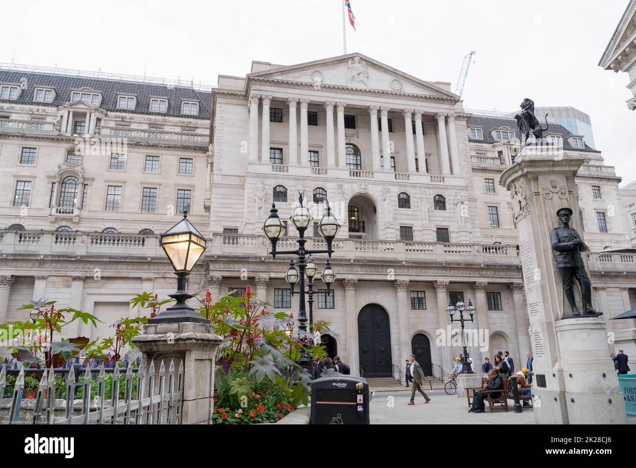 Londres, Royaume-Uni, 22nd septembre 2022. Bâtiment de la Banque d ...