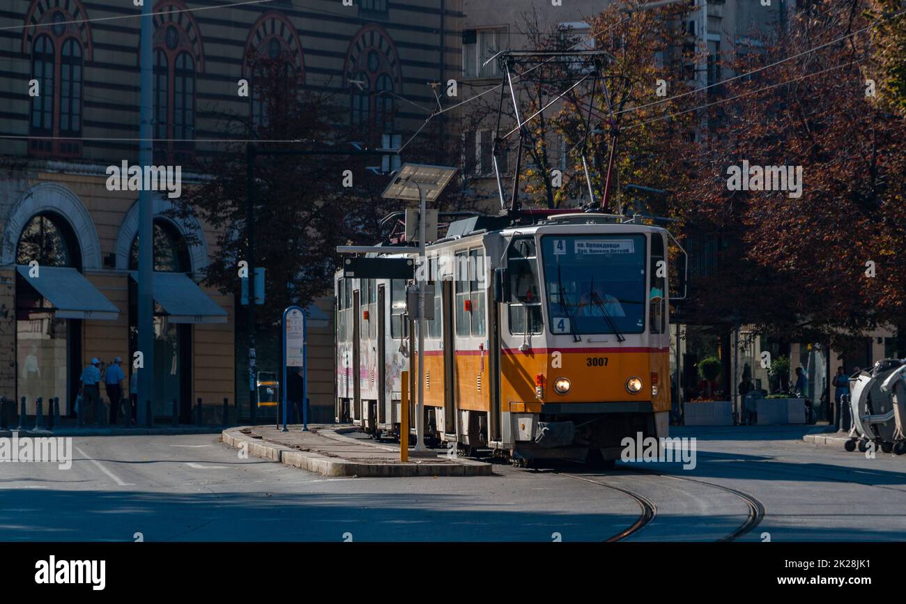 Tram sofia bulgaria Banque de photographies et d’images à haute résolution - Alamy