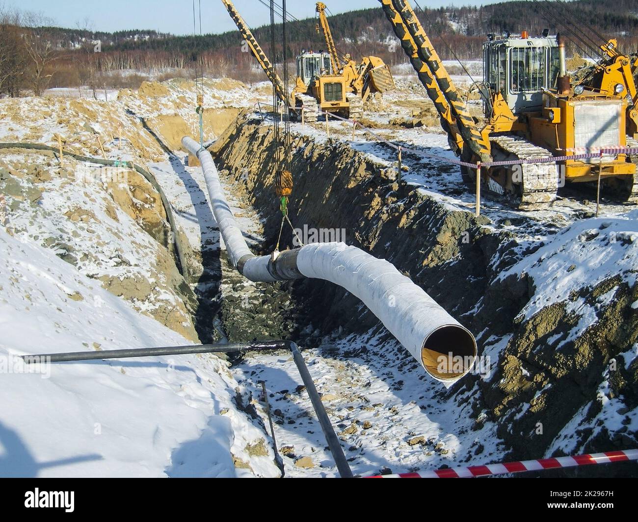 Oil and gas pipeline Banque de photographies et d’images à haute ...