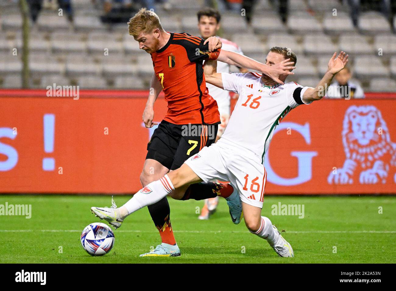 Bruxelles, Belgique, le 22 septembre 2022, Kevin de Bruyne et Joe ...