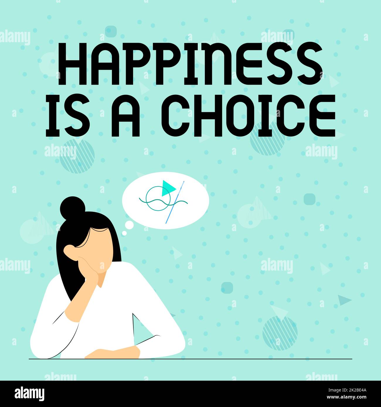 Légende de texte présenter Happiness est Un choix, Business overview ...