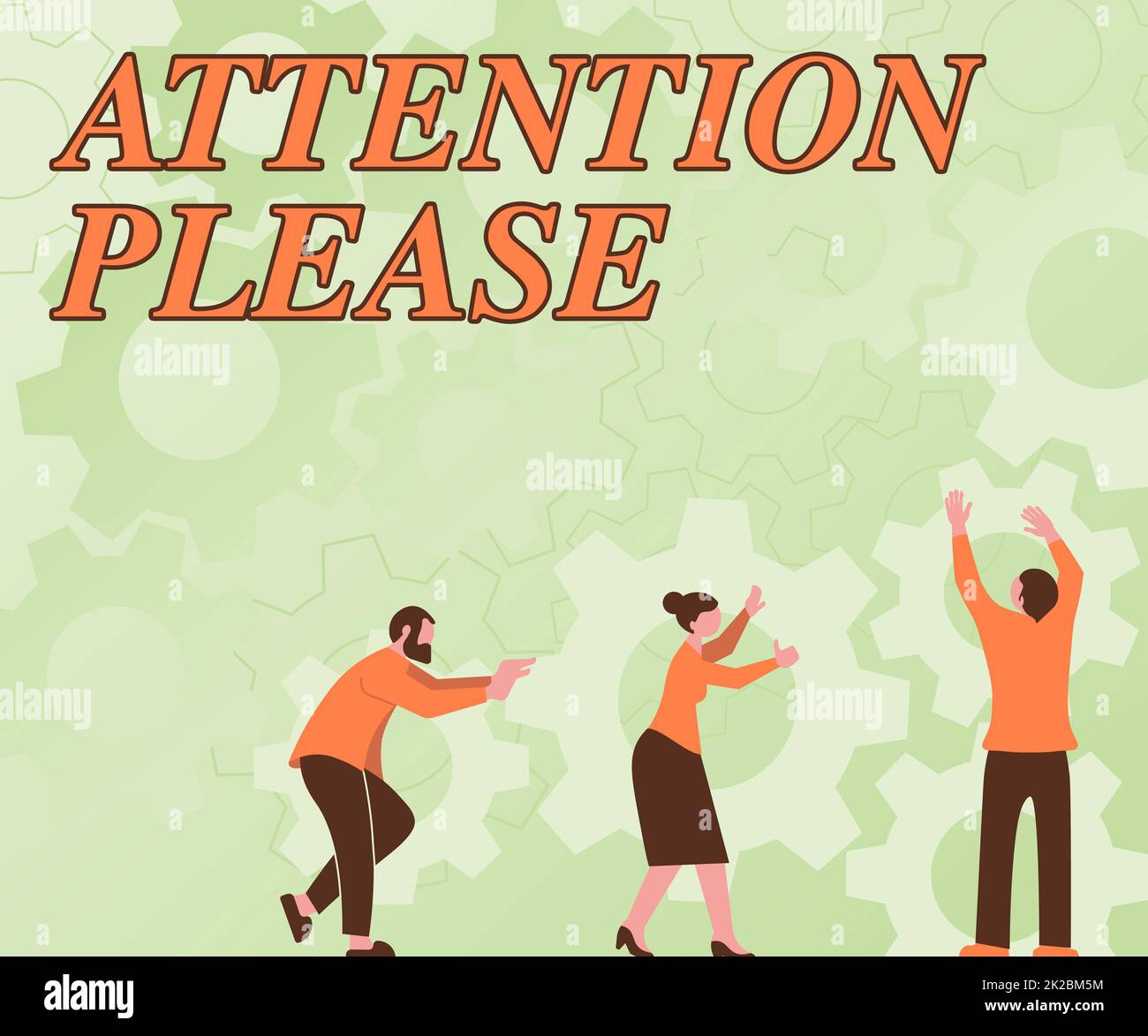 Affichage conceptuel attention Veuillez. Photo conceptuelle montrant ...