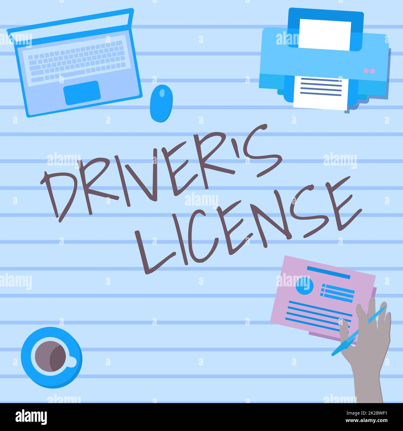 Identidad de licencia de conducir Banque de photographies et d’images à ...