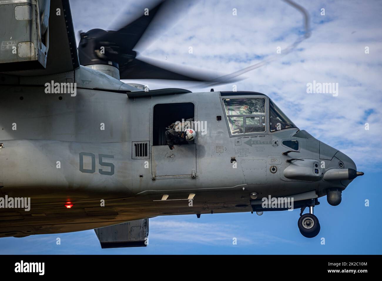Helicopter rope suspension training Banque de photographies et d’images ...