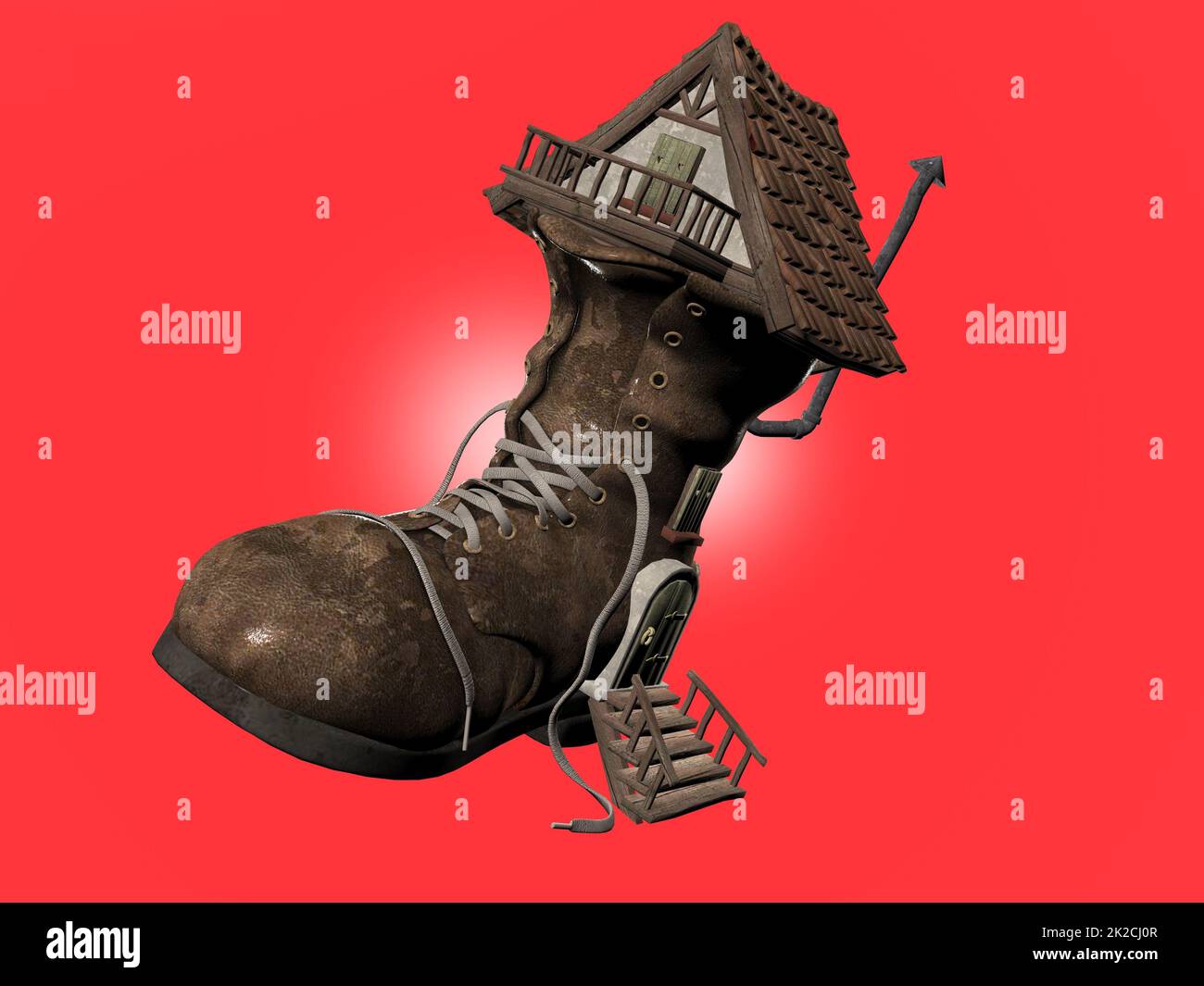 Fairy shoe house Banque de photographies et d’images à haute résolution ...