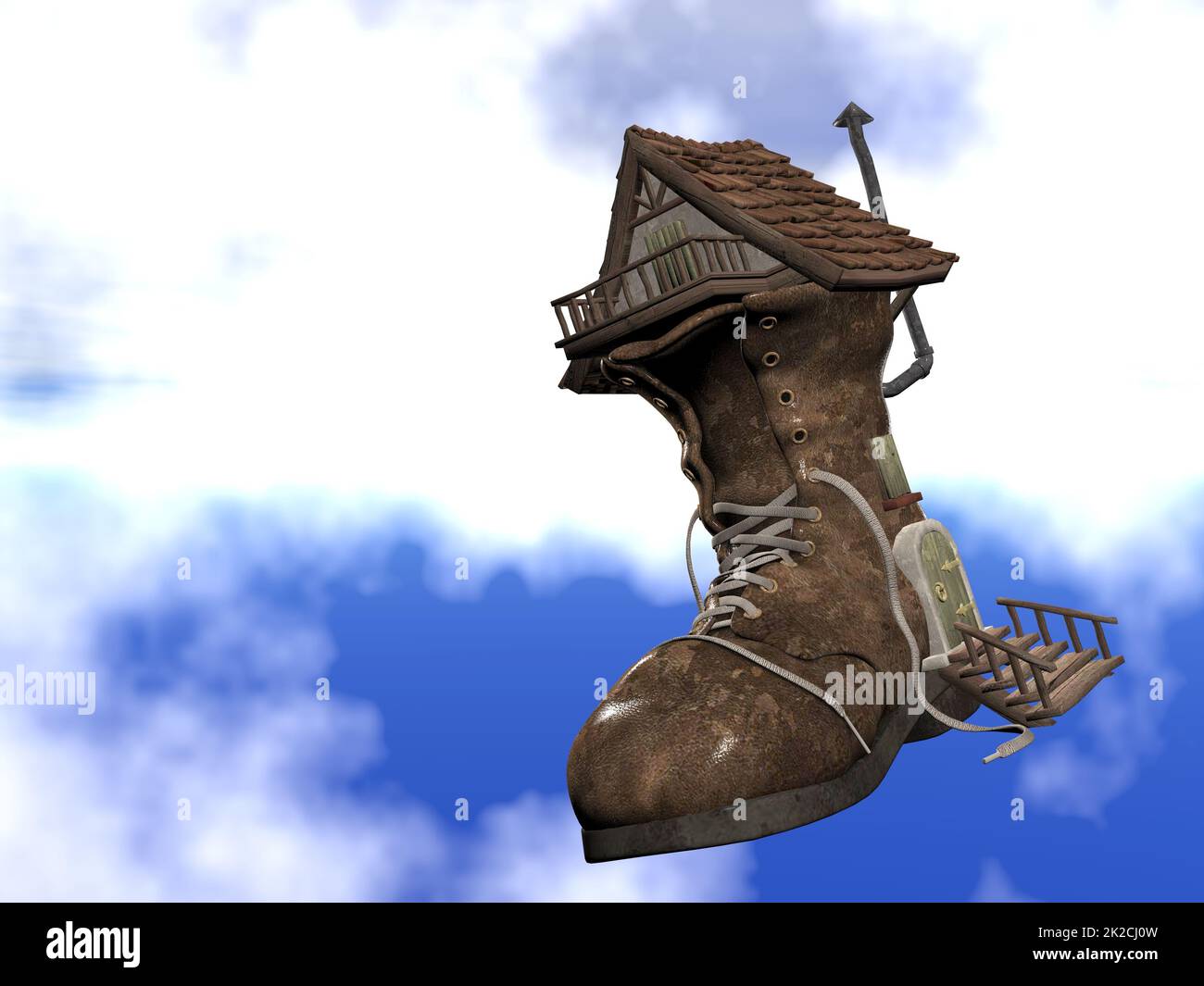 Fairy shoe house Banque de photographies et d’images à haute résolution ...