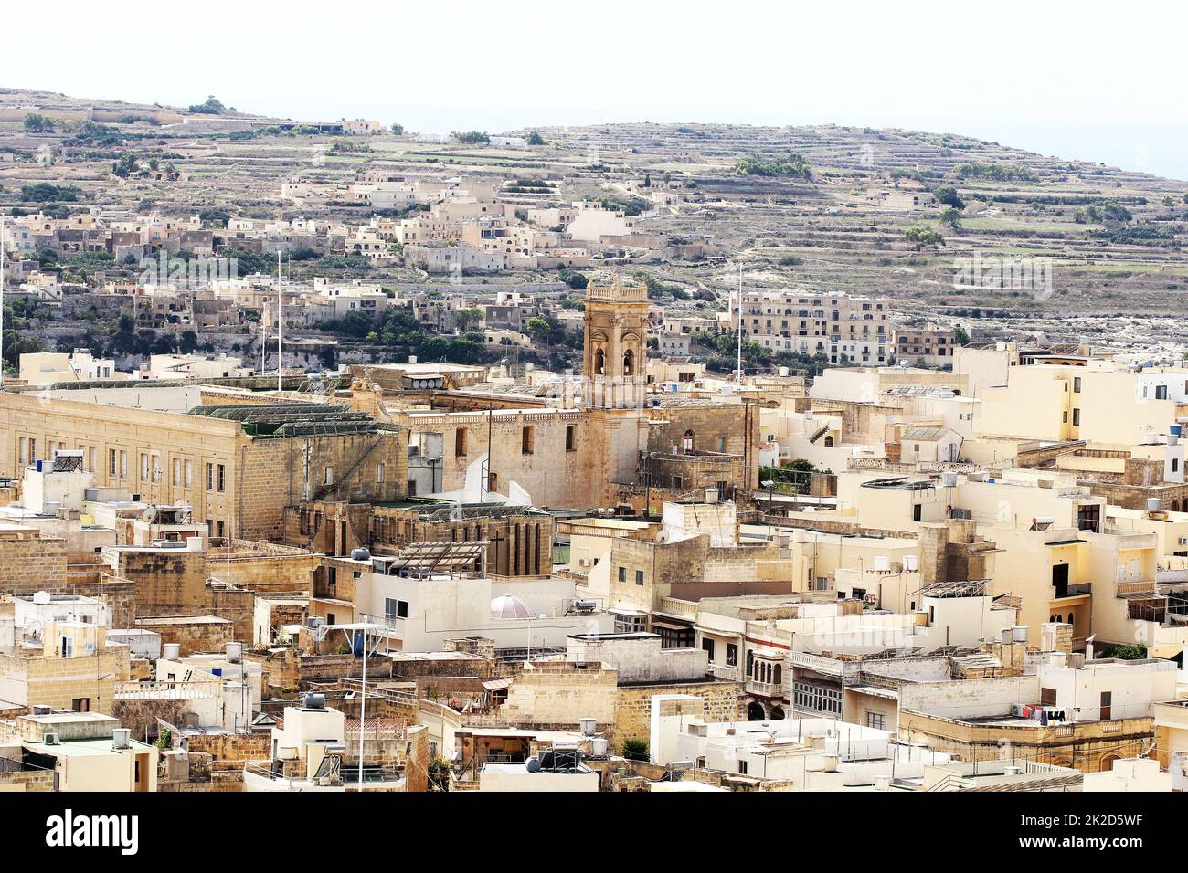 Gozo vue panoramique Banque de photographies et d’images à haute ...