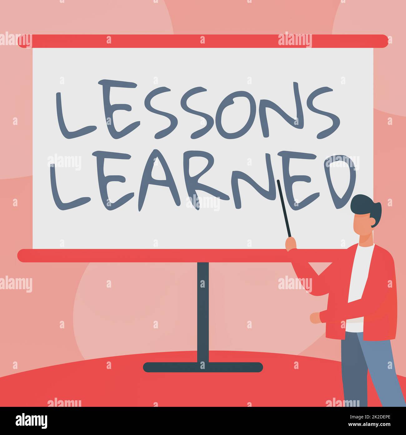 Légende conceptuelle leçons apprises. Mot écrit sur promouvoir partager ...