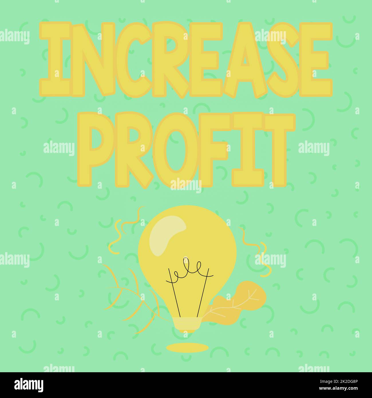 L'écriture affichant le texte augmente le profit. Approche commerciale ...