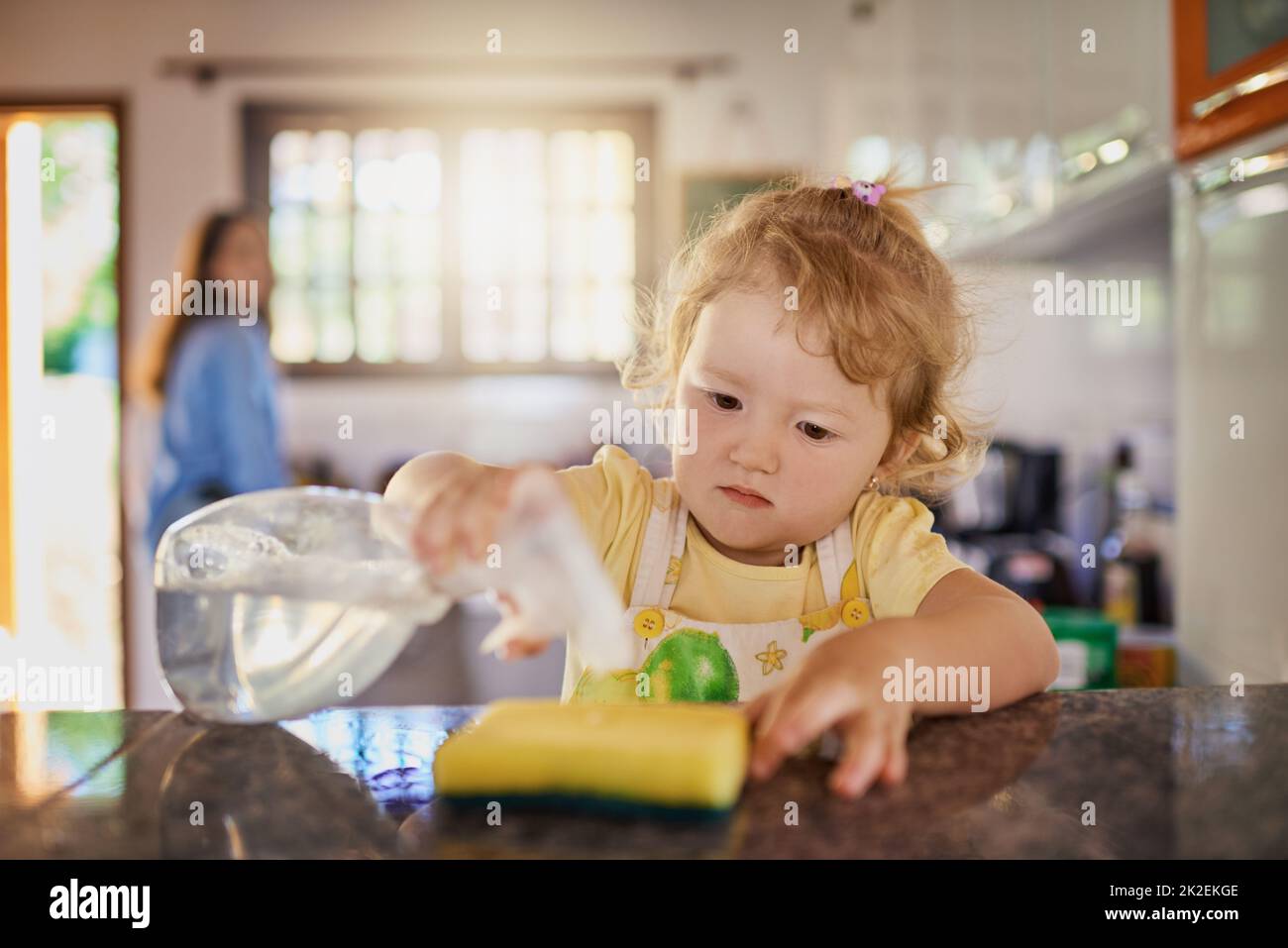 Les tâches adaptées à l'âge des enfants sont très importantes. Photo d ...