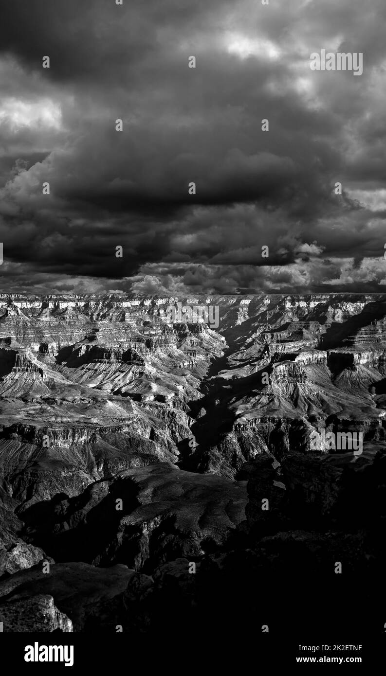 Strate géologique Banque d'images noir et blanc - Alamy